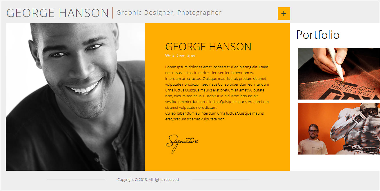 Single Page Responsive Html5 Template Nartron