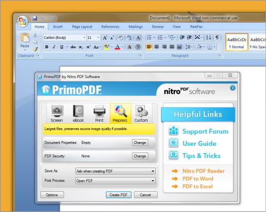 6 Free Adobe PDF Virtual Printers For Windows