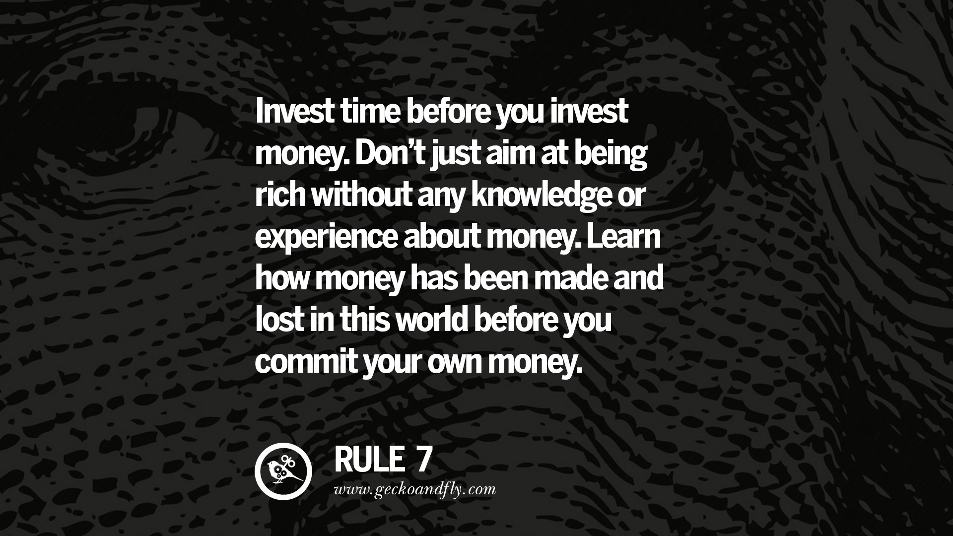 10 Golden Rules On Money & 20 Inspiring Quotes About Money