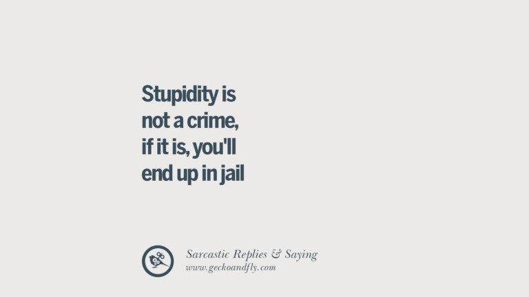 65 Funny Non-Swearing Insults And Sarcastic Quotes