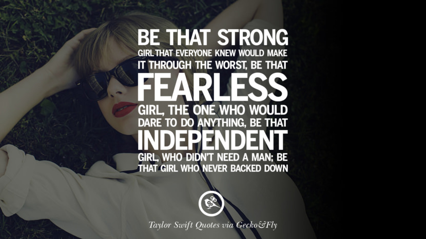 18 Inspiring Taylor Swift Quotes On Believing In Yourself
