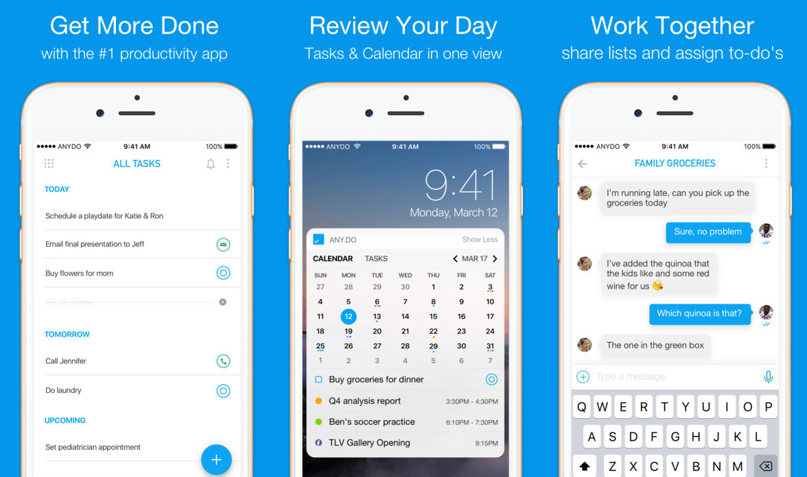 7 Free Calendar Reminder Apps - Create To Do List And Voice Notes