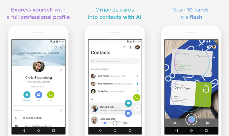 10 Business Card Scanner And Organizer Apps For iPhone And Android