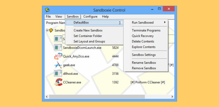 8 Free Sandboxing, Virtual Machine And Rollback Software For Windows