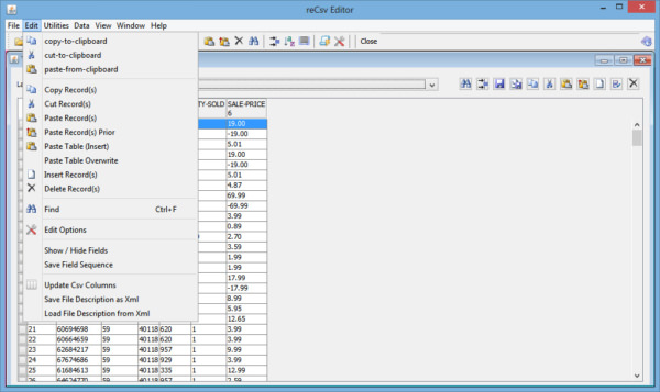 9 Free Csv Editors For Accounting Or Editing Sql Database Backup Files