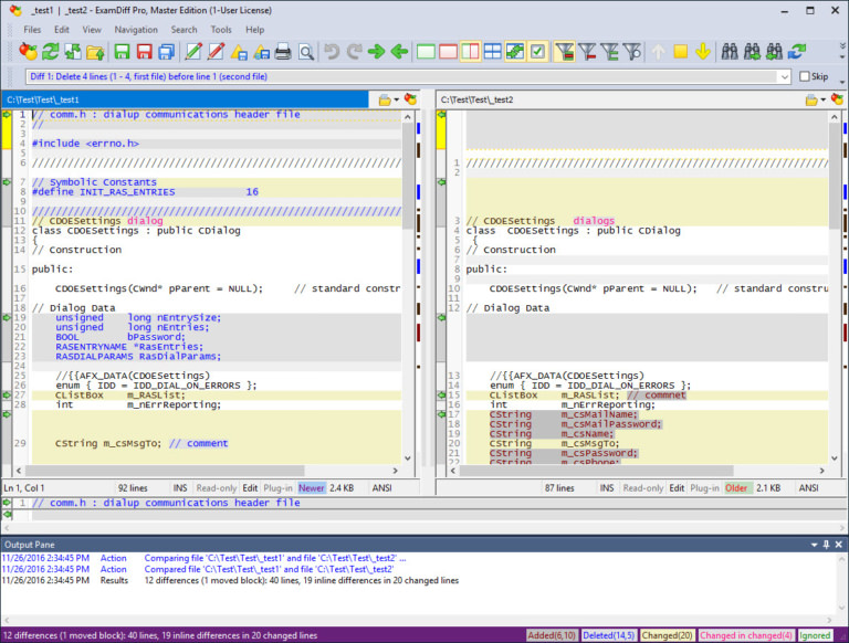 7 Free Text Codes Comparison Tools - Differentiating And Merging Files