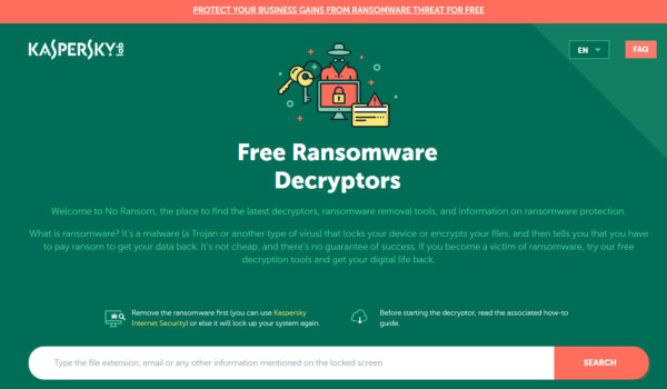 100+ Free Ransomware Decryption Tools To Remove And Unlock Encrypted Files
