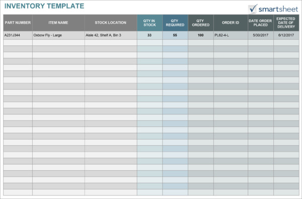 13 Free Stock Inventory And Checklist Templates For SME Businesses