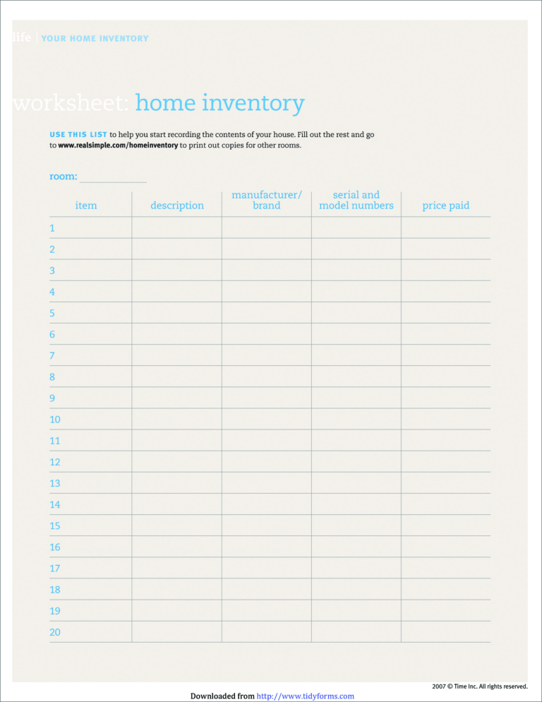 13 Free Stock Inventory And Checklist Templates For SME Businesses