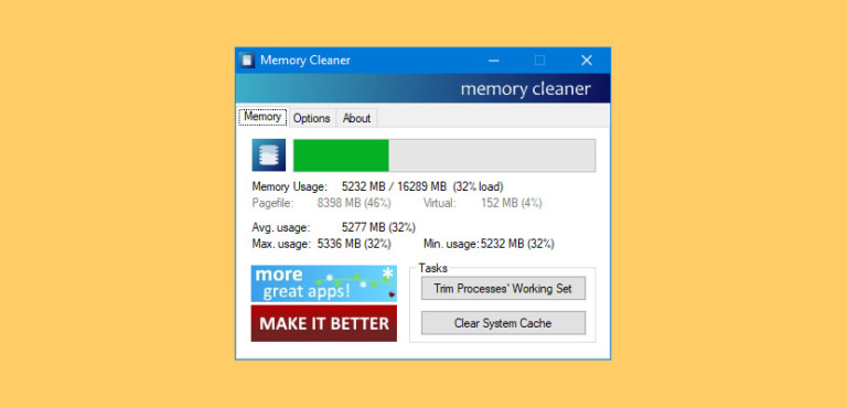 10 Free Tools To Optimize RAM Memory For Windows And macOS