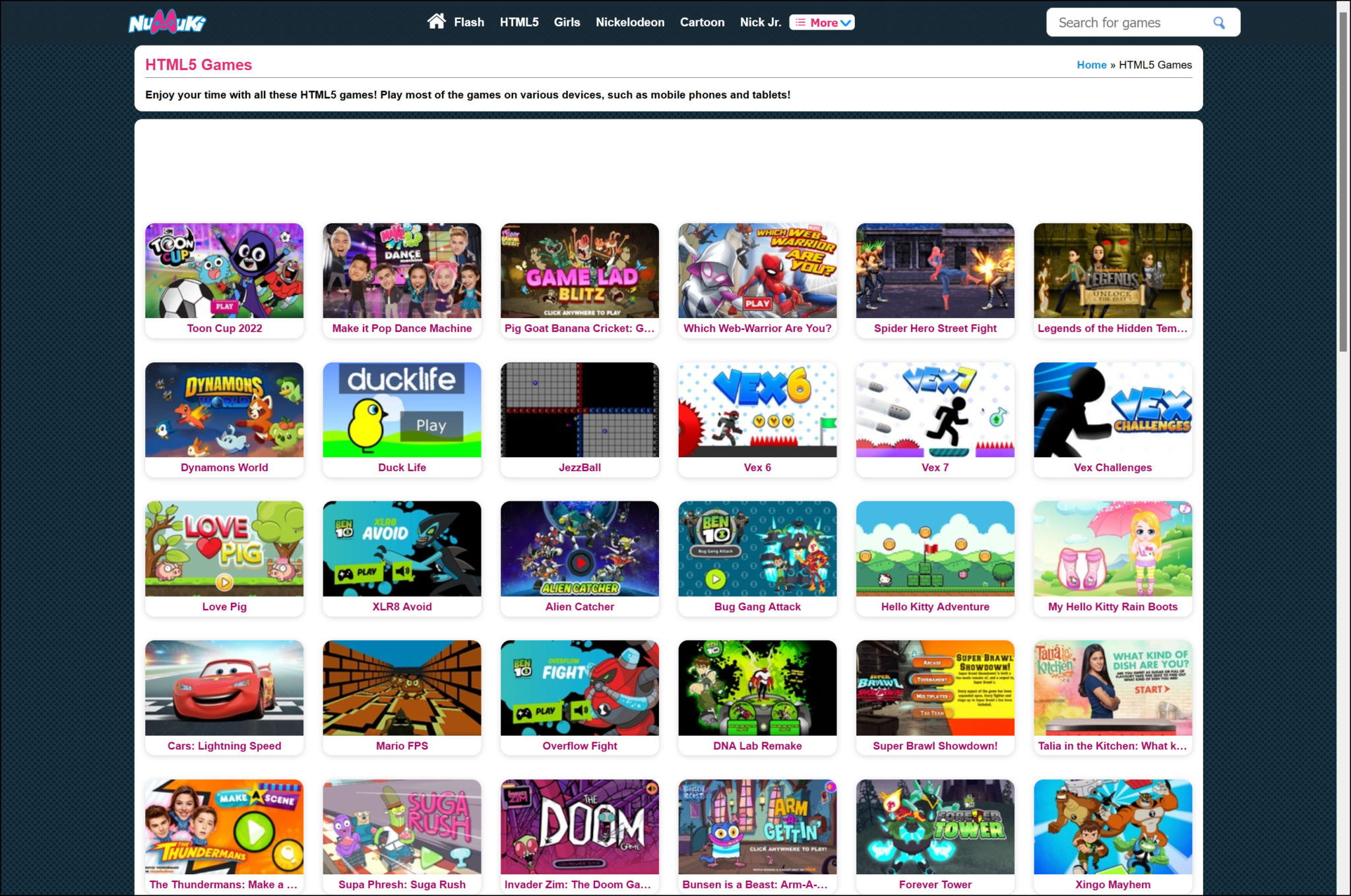 14 Sites With 1000s Free HTML5 Games Unblocked