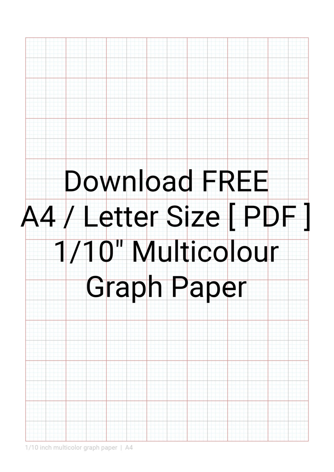 14 Free Printable Graph Paper Templates [ PDF ]