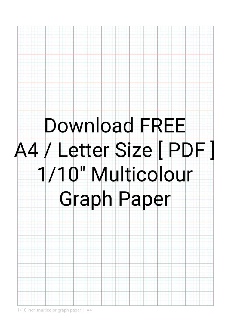14 Free Printable Graph Paper Templates [ PDF ]