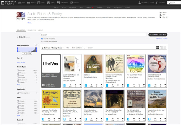10 Best Free Audiobook Sites - Amazon Audible Alternatives