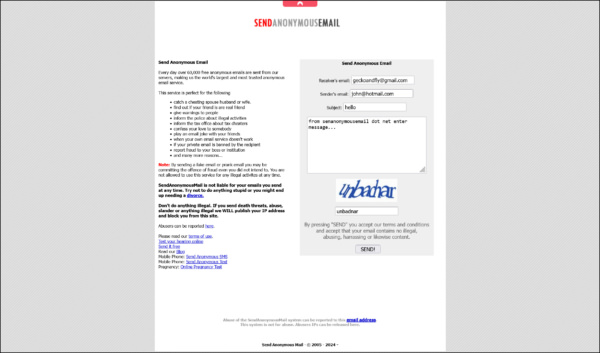 10 Sites To Send Free Anonymous Emails, Untraceable & Private